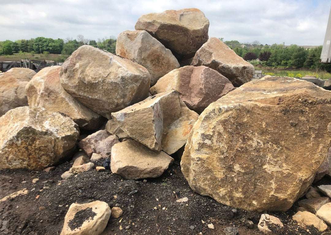 Tan Sandstone Boulders – fsbulk.com